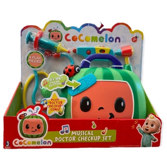 Jazwares | Toys | Cocomelon Official Musical Checkup Case With Doctor ...